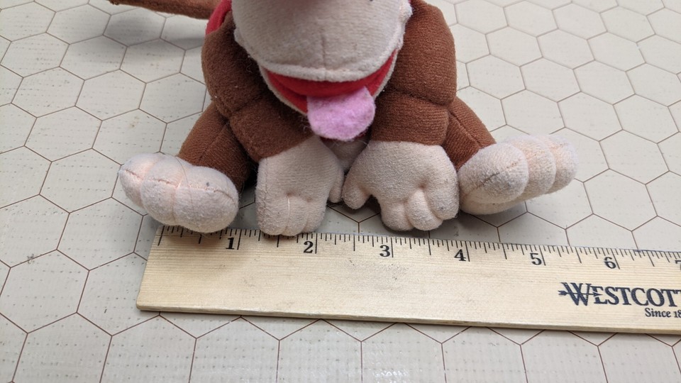 Diddy Kong 5 " Stuffed Plush Toy Doll - Nintendo Donkey Kong Mario Bros ...