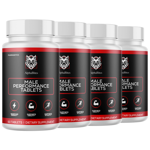 Alpha Bites - Male Enhancement Formula - 4 Bottles | eBay
