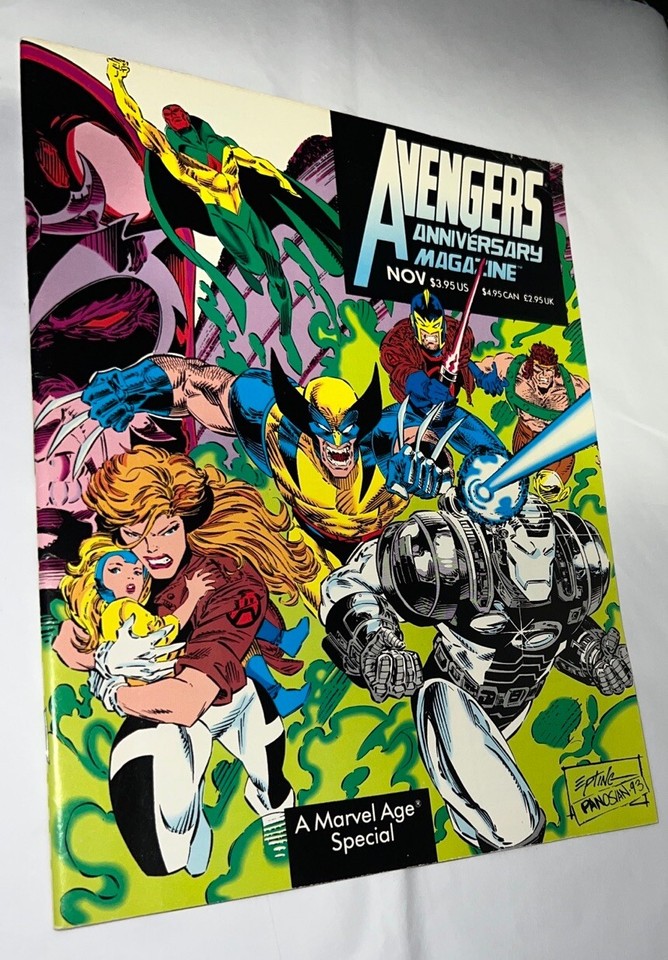 AVENGERS ANNIVERSARY SPECIAL (NEW-OLD STOCK NEAR MINT) A MARVEL AGE ...