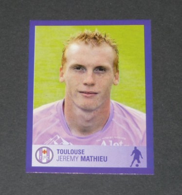N°437 MATHIEU TOULOUSE FC Téfécé TFC PANINI FOOTBALL FOOT 2006 2005 ...