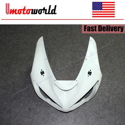 Unpainted Front Upper Cowl Head Fairing For Kawasaki Ninja ZX6R 2005 ...