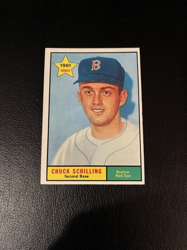 1961 TOPPS BASEBALL CHUCK SCHILLING # 499 * NMT * SET BREAK | eBay