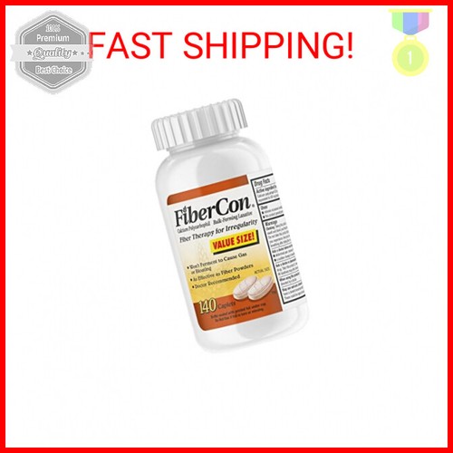 FiberCon Fiber Therapy Coated Caplets, Safe, Simple & Comfortable ...