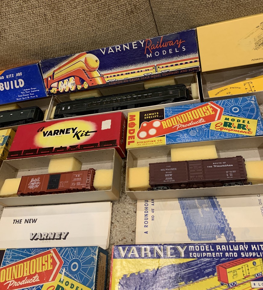 HO Gauge Train Models Varney Walthers Lehigh Roundhouse Precision lot ...