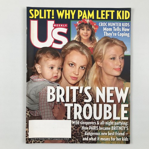 US Weekly December 11, 2006 Subscription Edition Cover: Britney Spears ...