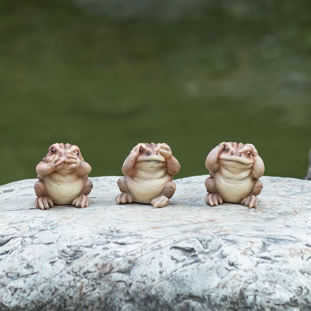 Funny Garden Frog Statues