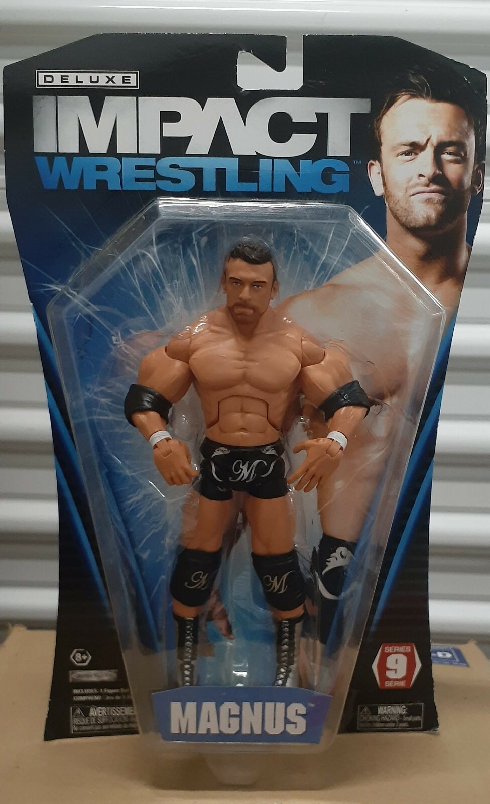 TNA Deluxe Impact Jakks Pacific MAGNUS Series 9 Wrestling Action Figure ...