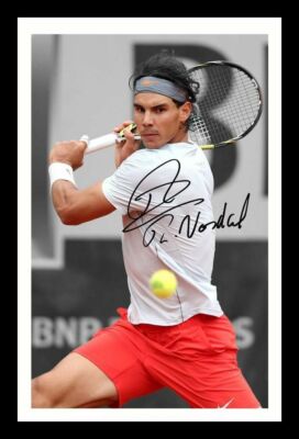 Rafa Nadal Autograph Signed & Framed Photo 1 | eBay UK