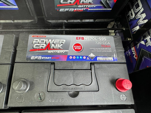 POWERCRANK EFBNS70-S95 / NS70L START STOP BATTERY 2 YEAR WARRANTY | eBay