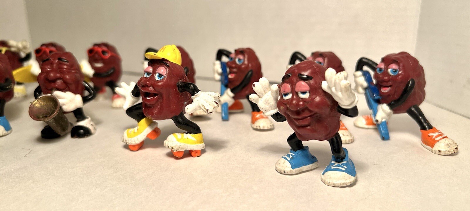 Vintage Lot of 15 1987-87 Applause California Raisins PVC Figures | eBay