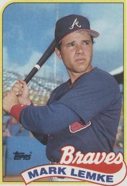 1989 Topps - #327 Mark Lemke (RC) for sale online | eBay