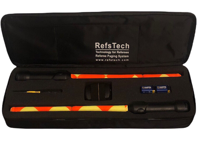 Refstech - Buzzer Referee Flags- Referee Paging System- Electronic Referee Flags | eBay