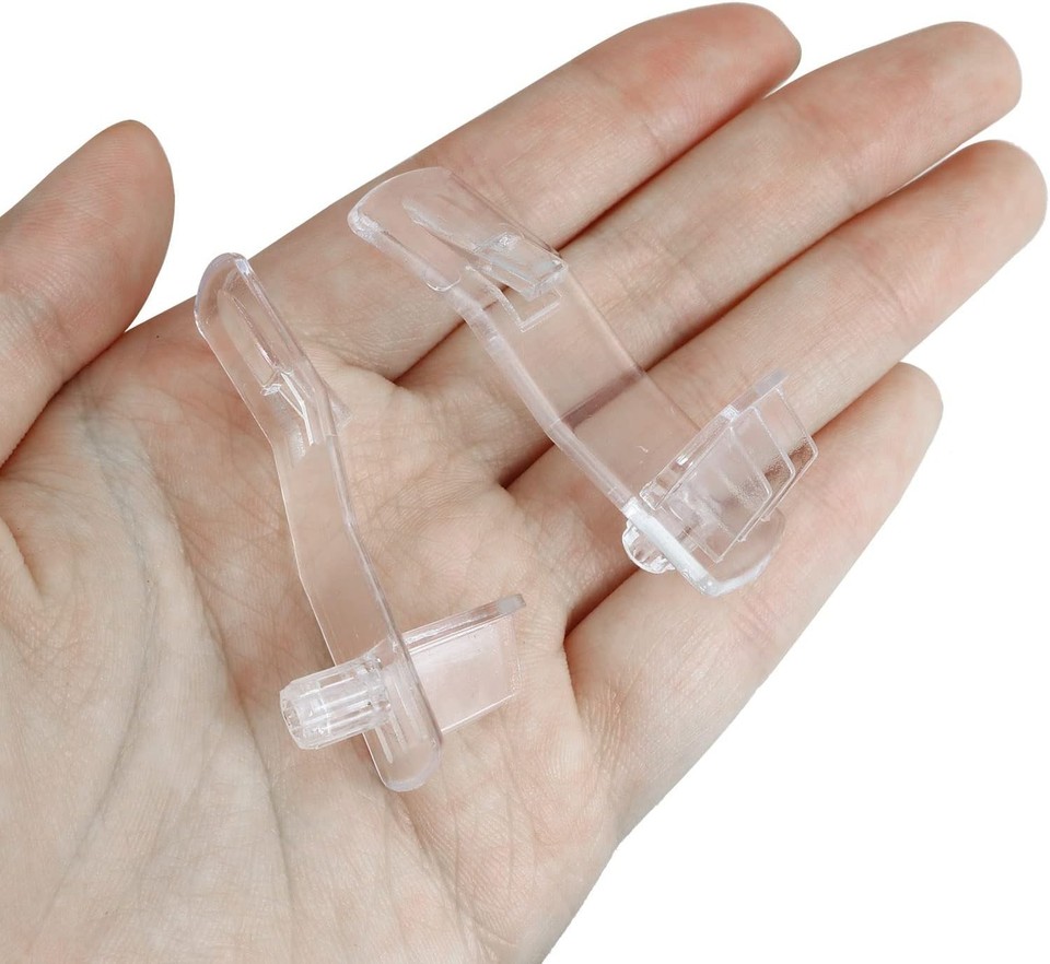 Shelf Support Peg LUORNG 20PCS Clear Plastic Locking Pin... | eBay