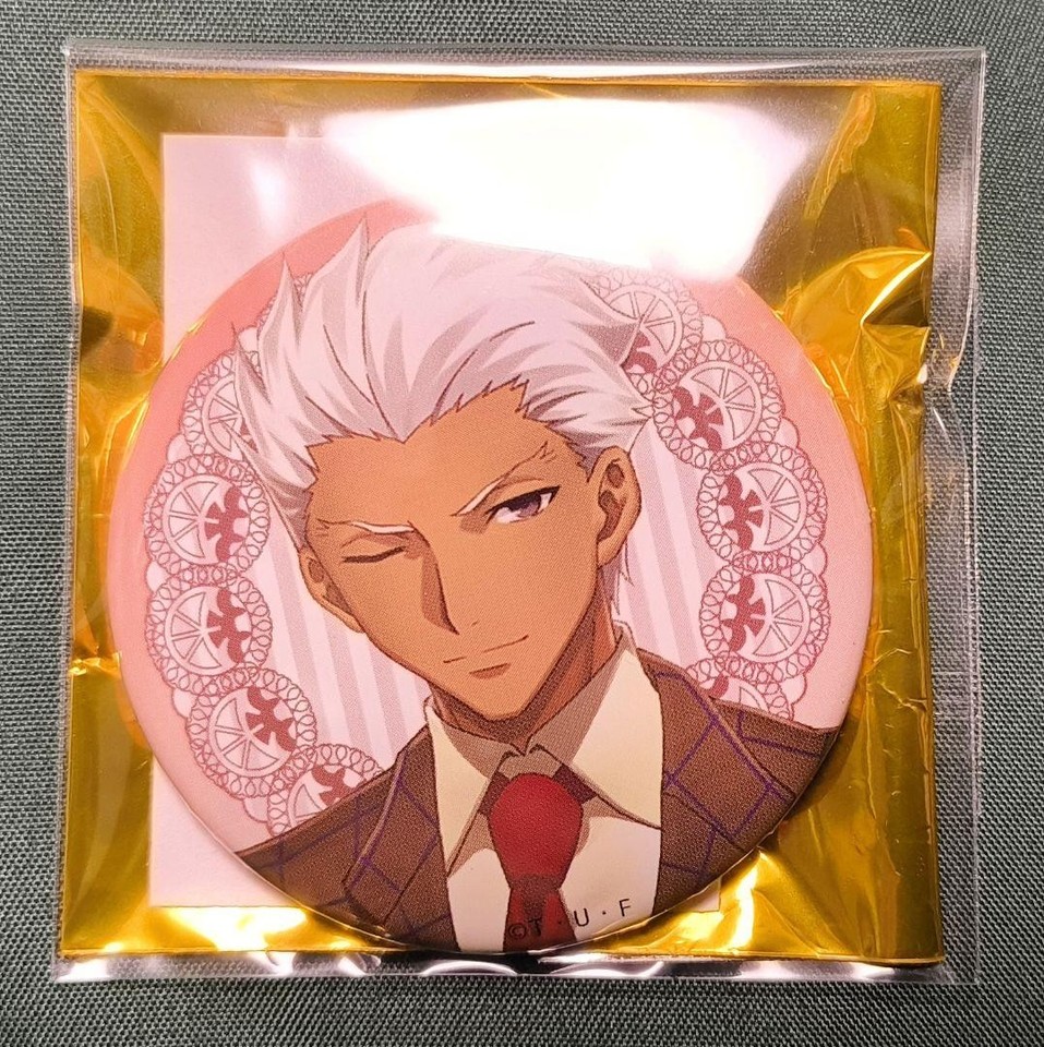 Fate Ufotable Finale Archer Emiya Can Badge | eBay