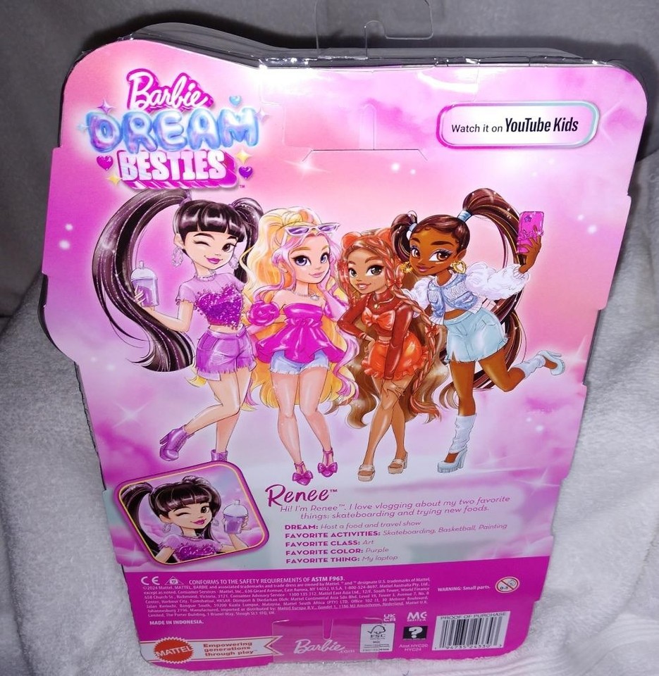 Barbie Dream Besties “Renee” Fashion Doll New | eBay