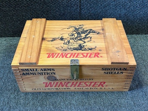 Winchester Wood 250 Shotgun Shells Box,Made in USA Vintage Editions ...