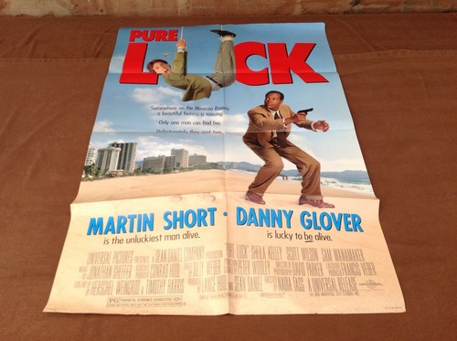 1991 Pure Luck Original Movie House Full Sheet Poster | eBay