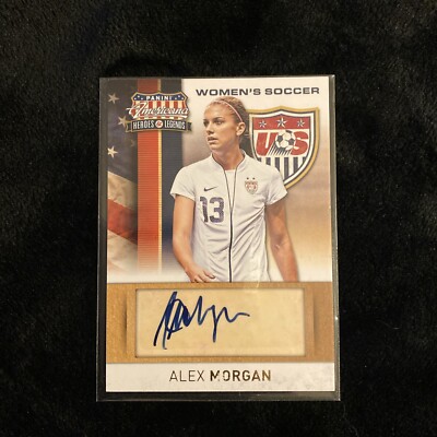 2012 Panini ALEX MORGAN Autographed Card 054/159 | eBay