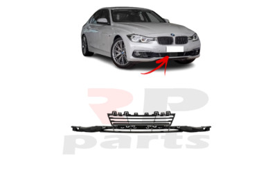 FOR BMW 3 F30 F31 16-19 FRONT BUMPER LOWER INNER GRILLE CLOSED TYPE ...