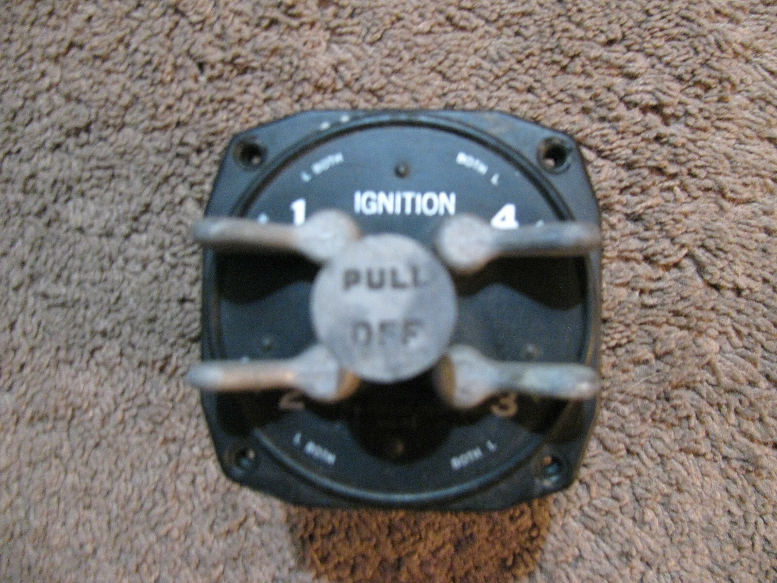 WWII Aircraft Ignition Switch, Pre-owned | eBay