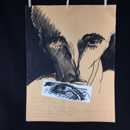 Original Art GARY HANSMANN FRAGMENTS OF MY LIFE San Diego Mixed Media ...