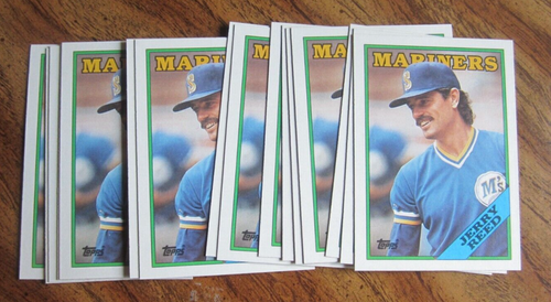 Jerry Reed Lot of 16 1988 Topps #332 Trading Cards MLB Baseball Seattle ...