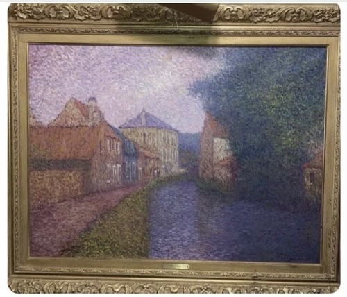 JEAN VOLLET French Impressionist Oil Painting On Canvas | eBay