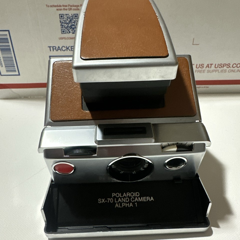 Vintage Folding Polaroid SX-70 Land Camera Alpha 1 And Case | eBay