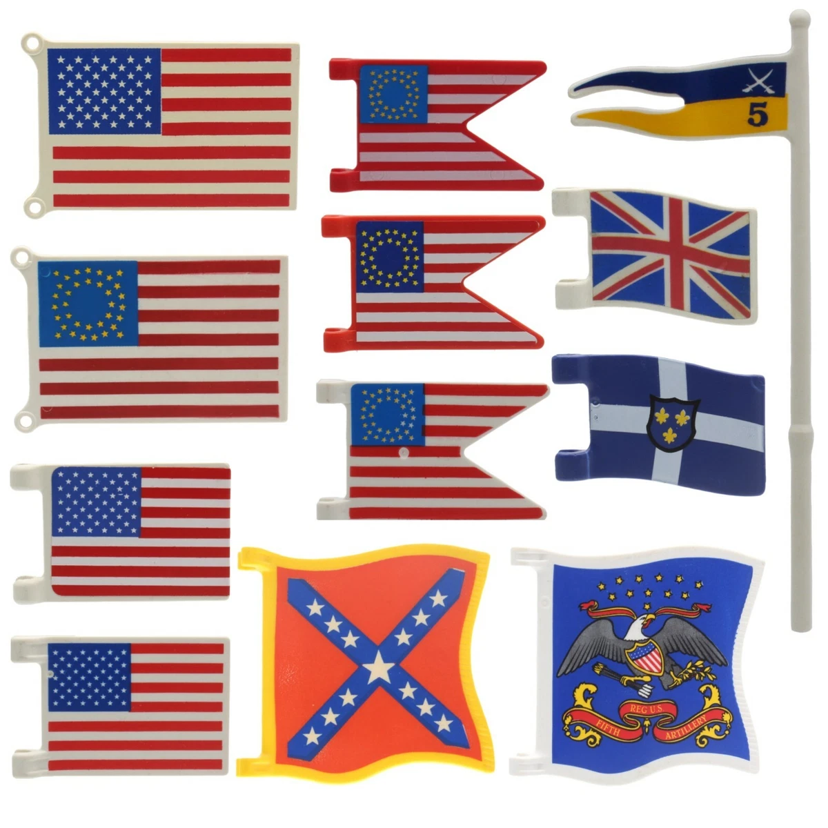 Union Flags Of The Civil War