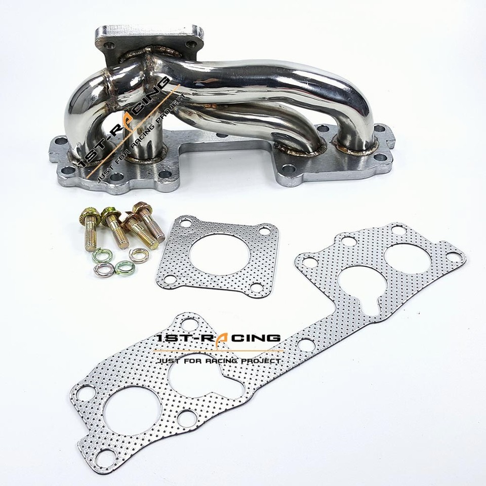 Turbo Exhaust Manifold Header For 85-87 Toyota Pickup 4Runner 22R-TE 2 ...