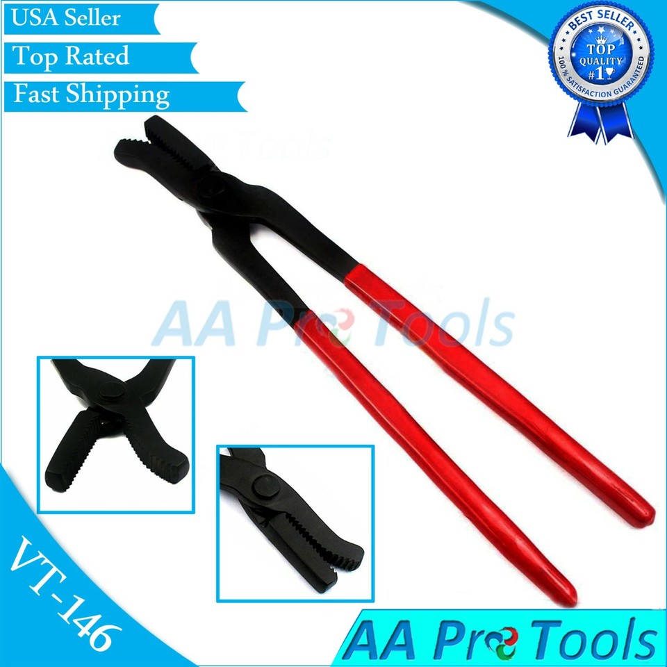 13" Farrier Hoof Clincher Alligator Clinching Tongs Curved Jaws Horse ...
