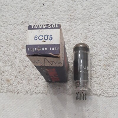 NOS Tung-Sol 6CU5 Vacuum Tube | eBay