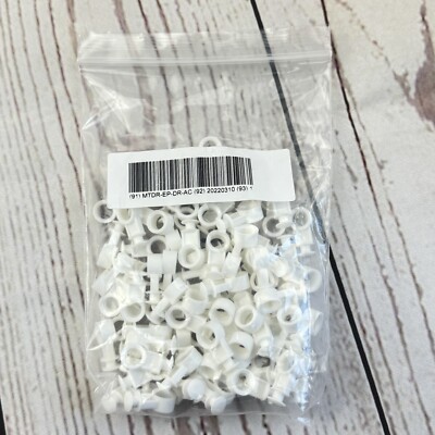 100-Pk Kirsch Ripplefold Wheeled Slides Carrier with Pendant White | eBay