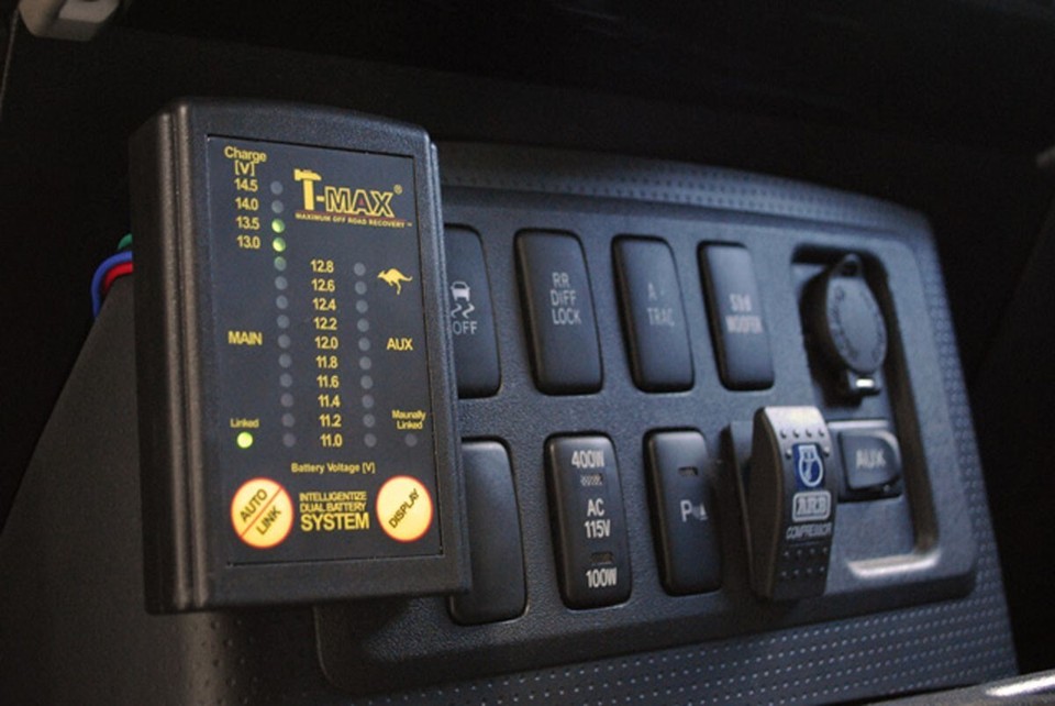 T-MAX Dual Battery Switching System With Digital Display | eBay UK