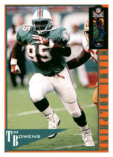 1995 Classic NFL Experience Gold Tim Bowens 56 | eBay