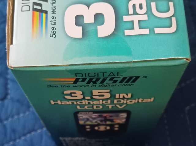 Digital Prism 480i LCD Handheld Digital TV - Black for sale online | eBay