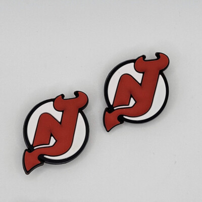 NHL New Jersey Devils Hockey Team For Crocs Shoe Charms Jibbitz - 2 ...