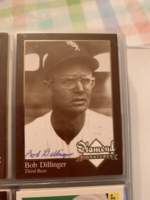 Bob Dillinger autographed baseball card | eBay