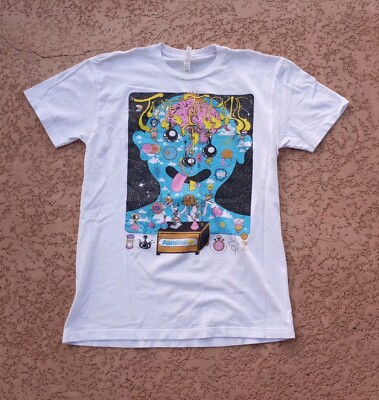 Tame Impala Slow Rush Tour Official Merch T Shirt Y2K Medium White ...