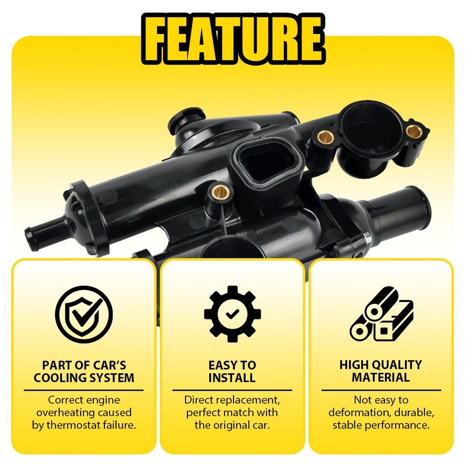 Thermostat Housing For Jeep Dodge Compass Journey 2.4L 2007-2017 ...