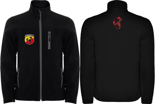FIAT Abarth Softshell Jacket Travel Coat Racing Jacke Veste Parka ...