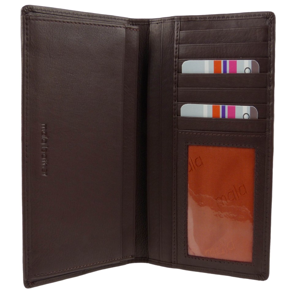 Mens Quality RFID Leather Suit Wallet by Mala Leather; Origin ...