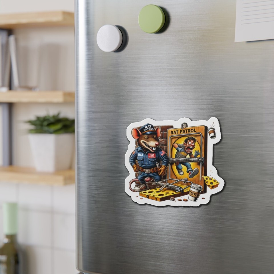 Rat Exterminator Magnet, Pest Control Tech, Funny Fridge Decor, Vermin ...
