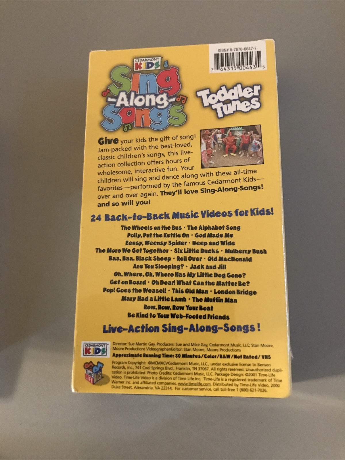 Sing-Along-Songs: Toddler Tunes (VHS, 2002) for sale online | eBay