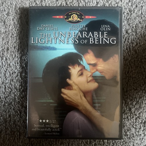 The Unbearable Lightness of Being (DVD, 2002) W/ Insert Daniel Day Lewis 27616879080 | eBay