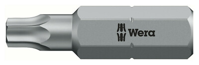 1 Bit Torx T1 , T2 , T3 , T4 , 25mm lang ,zähhart, Torxbit ...