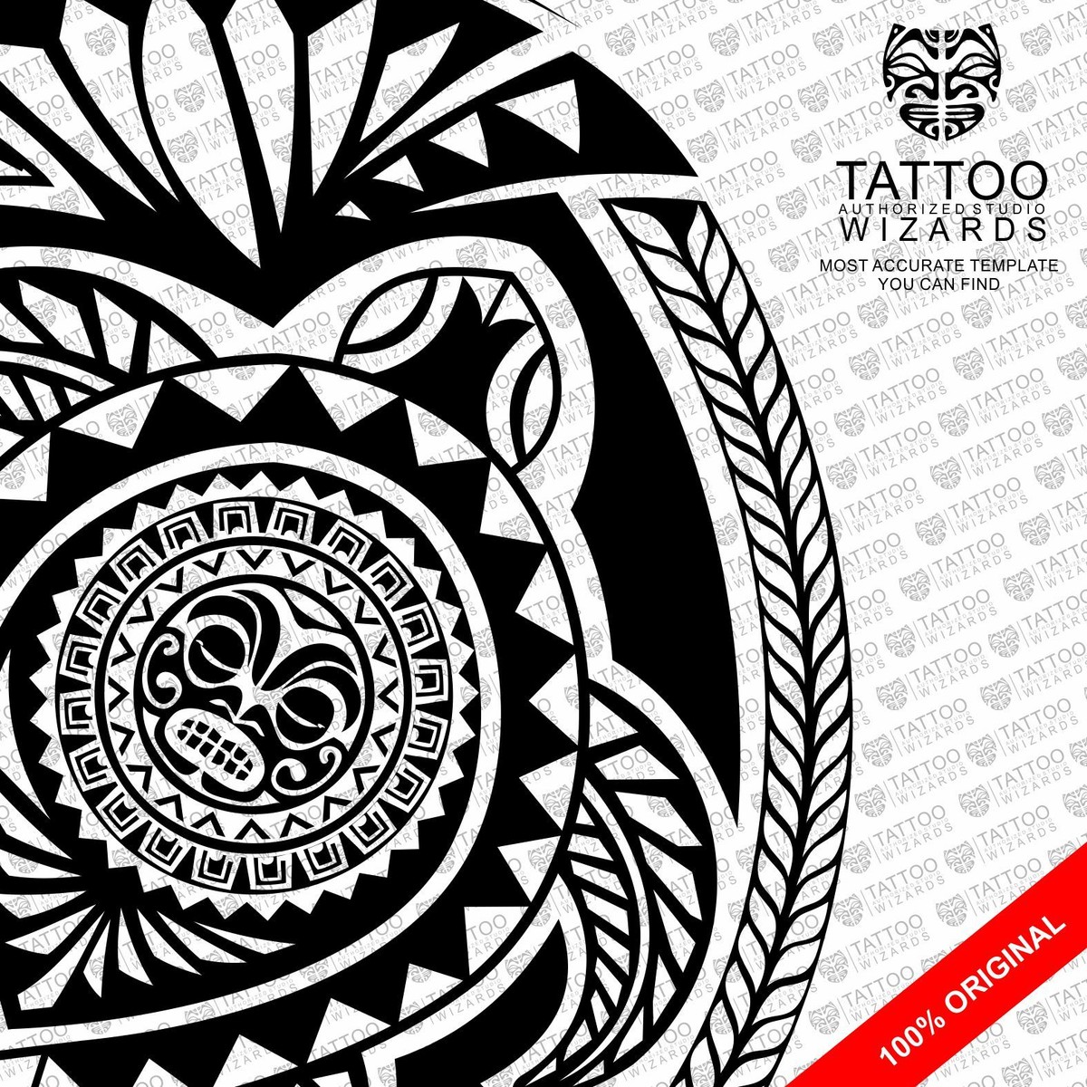 Polynesian Tribal Shield