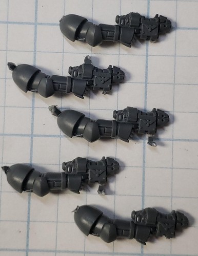 Warhammer 40k Space Marine Armory Bits First Born Assault Squad Grav ...