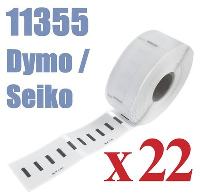 22x Rolls Compatible Dymo Seiko 11355 Address Label 51x19mm LabelWriter ...