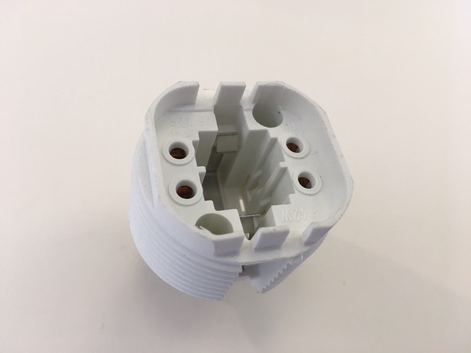 26w 32w 42w G24q-3, GX24q-3 4pin CFL Threaded socket w/ cap mounting | eBay